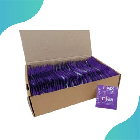 Caixa De Preservativo Camisinha Rilex Com 144 Unidades Uva Shopee Brasil