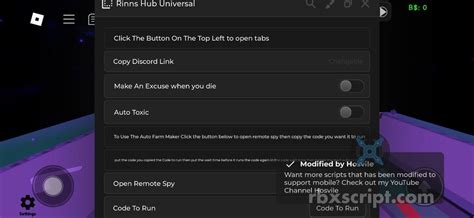 Roblox Universal Script