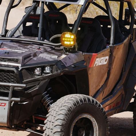 Rigid Industries® 300423 Square Amber Light Cover For Adapt Xp