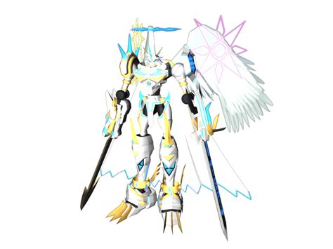 【数码兽大冒险（新编二创）】奥米加兽x双剑天使形态 哔哩哔哩