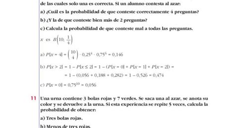 Un Examen Tipo Test Consta De 10 Preguntas