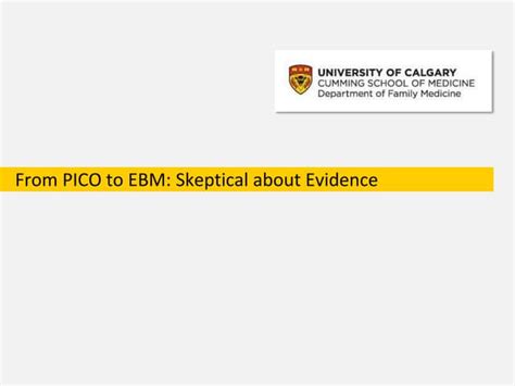 Ebm And Pico Pptx