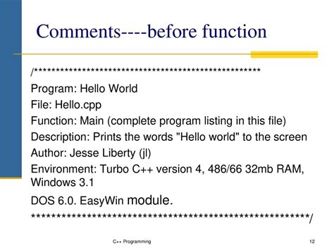 C Programming Online Presentation