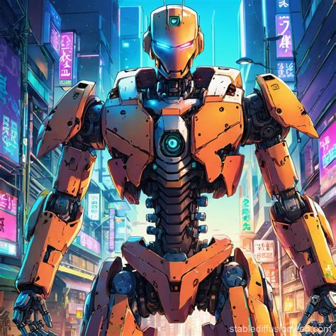 Dead Robot Stable Diffusion Online