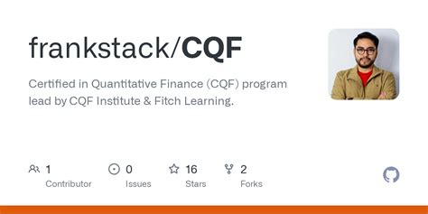 Cqf Final Project Cqf Janaury 2022 Final Project Brief Pdf At Main · Frankstack Cqf · Github