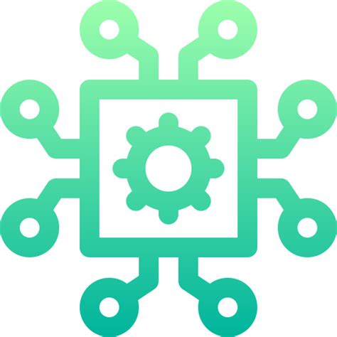 Digital Technology Basic Gradient Lineal Color Icon