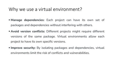 Virtual Environment In Python On Windows Linux Os Ppt