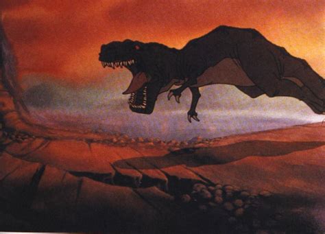 The Land Before Time Sharptooth Leaping Land Before Time Animated
