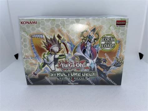 Yu Gi Oh Rokket Revolt Structure Deck 1st Edition Sealed New Display