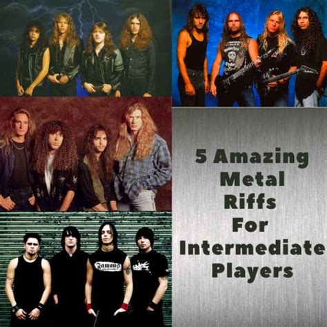 7 Easy Metallica Riffs For Beginners With Tab