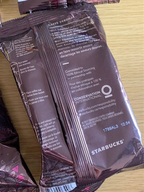 Starbucks Ground Coffee Filter Pack 嘢食 And 嘢飲 飲料 Carousell