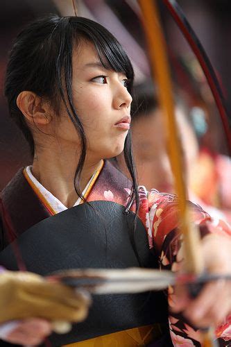 Kyudo Player Martial Arts Women Beautiful Japanese Women Archery Women