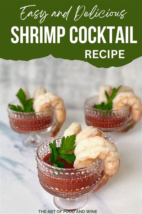 Easy Shrimp Cocktail Recipe With Homemade Sauce