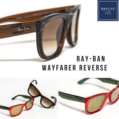 New Ray Ban Reverse Collection Featuring Concave Lenses Raylite