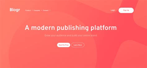 Github Rufi Blogr Landing Page My Solution For The Challenge