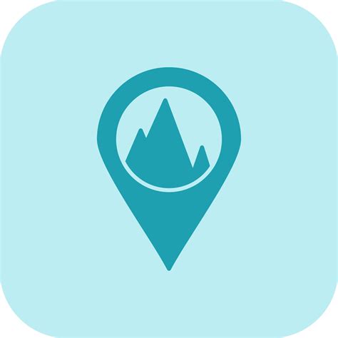 Hill Map Glyph Tritone Icon 38193954 Vector Art At Vecteezy