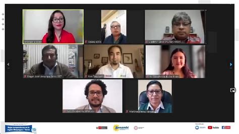 Senamhi On Twitter Senamhi Realiza El Webinar Bajas Temperaturas En Las Regiones Moquegua Y