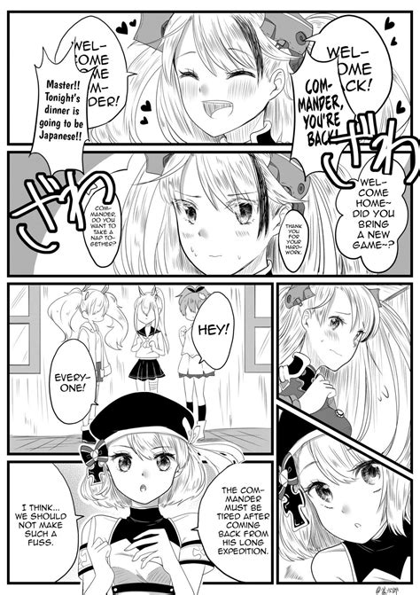 Azur Lane Prinz Eugen And Not So Obedient Commander Doujinshi Ch 1