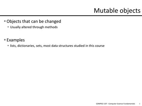 Ppt Compsci 107 Computer Science Fundamentals Powerpoint Presentation
