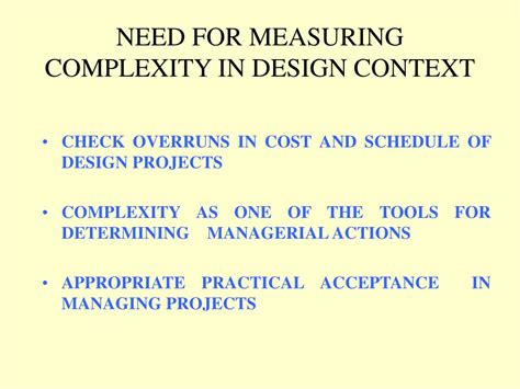PPT COMPLEXITY INDEX FOR A DESIGN ACTIVITY PowerPoint Presentation Free Download ID 4929162