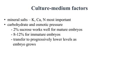 Endosperm And Embryo Culture Ppt