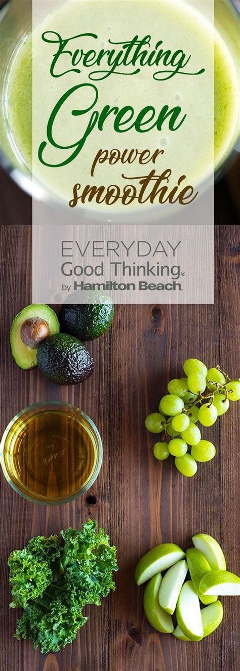 The Ultimate Green Power Smoothie Recipe Energy Smoothies Smoothie