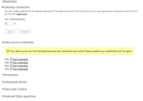Token Power Bi Refreshing The Online Datasets When Using Apis Stack Overflow