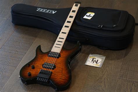 Unplayed Kiesel Vader 6 Headless Left Handed Electric Guitar Trans