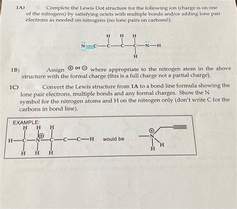 Solved Pleas Help Complete Lewis Dot Structure For The Ion Chegg