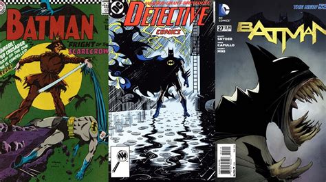 Iconic Batman Comic Book Covers