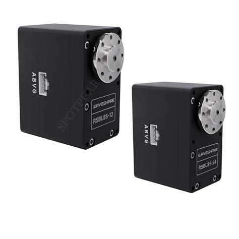 magnetic encoder servo motor 85kg cm 12v 24v 360° rs485 high precision