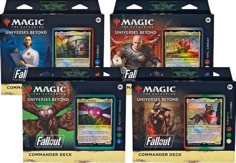 Universes Beyond Fallout Commander Deck Case Universes Beyond