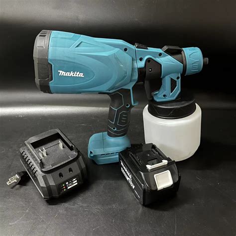 特惠免運 牧田makita 18v噴漆機通用無刷牧田噴漆槍噴漆槍電動噴漆槍電動噴槍噴漆機烤漆噴槍油漆噴槍 蝦皮購物
