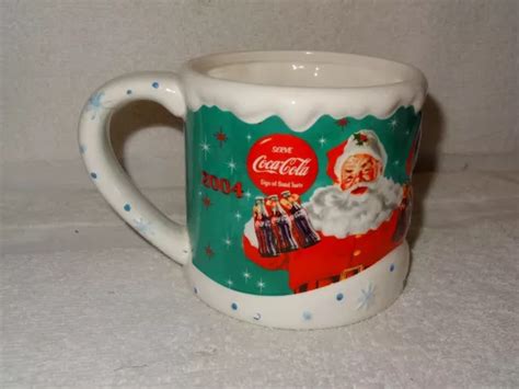 Grande Tasse En Porcelaine Coca Cola Coca Cola Coca Cola Père Noël Avec