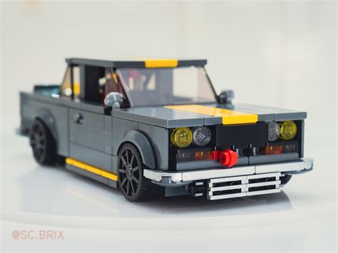 Lego Moc Datsun 510 Coupe By Scbrix Rebrickable Build With Lego