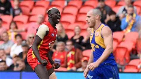 Afl Draft And Trade Gold Coast Pick 4 Jed Walter Mabior Chol Elijah