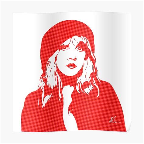 Stevie Nicks Pop Art Poster For Sale By Williamcuccio Redbubble
