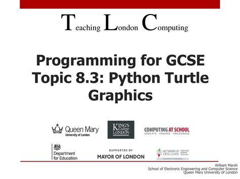 Ppt Exploring Python Turtle Graphics For Gcse Programming Powerpoint Presentation Id8797379