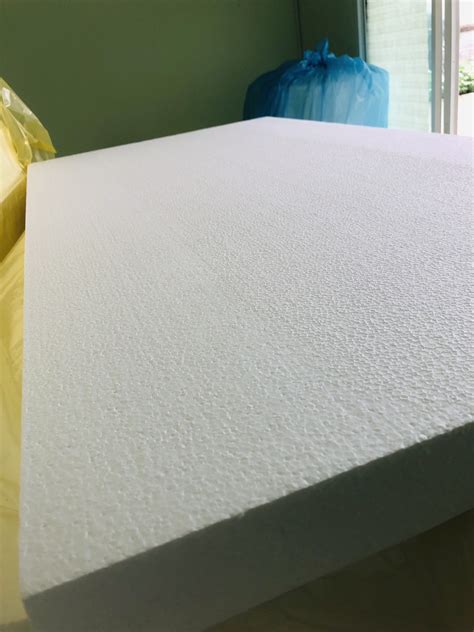 Eps Foam F Grade เกรดไม่ลามไฟ ความหนาแน่น 2 ปอนด์ โฟม ขนาด 60 X 120cm ความหนา 2 นิ้ว ราคา