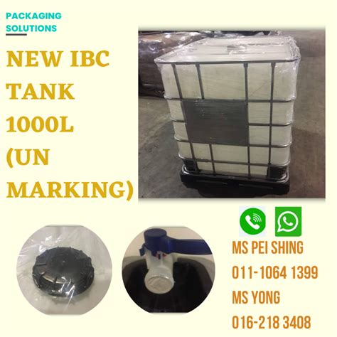 New Ibc Tank Un 1000l Selangor Malaysia Cte Express Jumbo Bag And Ibc Tank Supplier Malaysia