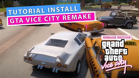 Tutorial Cara Install Gta Vice City Hd Remake Mod Indonesia Youtube