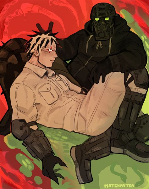 Aikawa And Risu Dorohedoro Drawn By Ven Matchavtea Danbooru