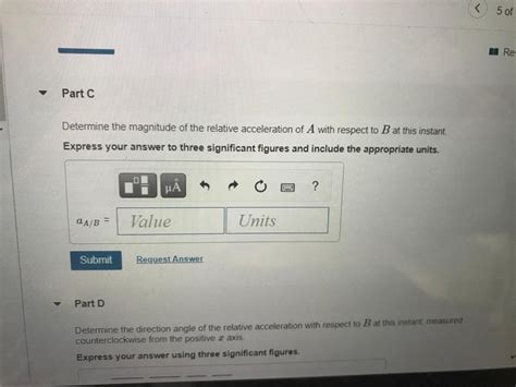 Solved Of Re Part C Determine The Magnitude Of The Chegg