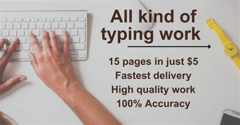 Do Typing Work And Convert Pdf And Scanned Docs To Ms Word By