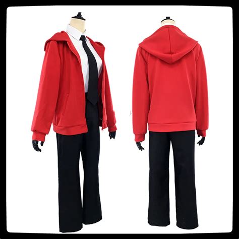 Chainsaw Man Cosplay Power Uniform Cosplay Costume Set Chainsaw Man