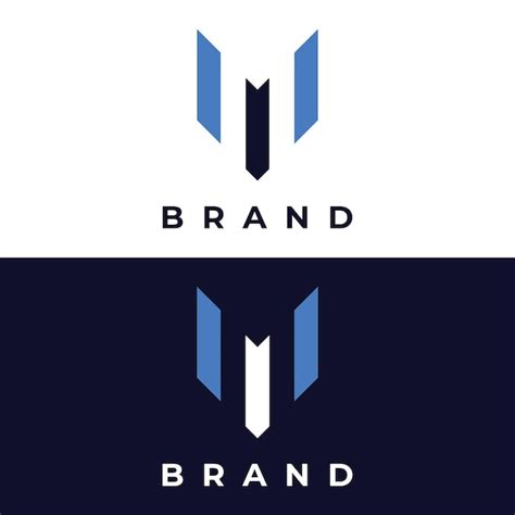 추상 초기 템플릿 로고 미니멀한 문자 M 요소identitybrand 회사 비즈니스를 위한 현대적이고 우아하고 고급스러운 기하학