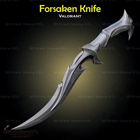 Forsaken Knife Cosplay Valorant 3d Print Model Stl File — 3dprintstorestl