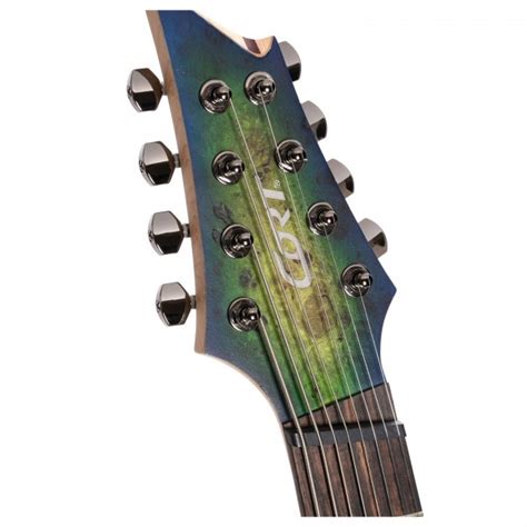 Cort Kx508ms Ii 8 String Multi Scale Marina Blue Burst At Gear4music