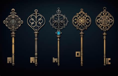 Premium AI Image Keys Lots Of Keys Different Kinds Of Keys And Locks