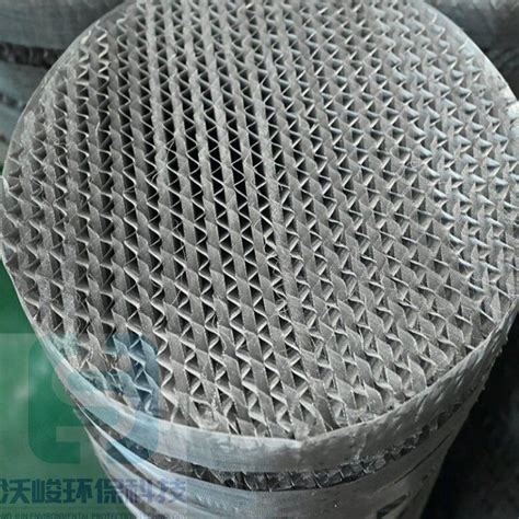 Metal Wire Mesh Structured Packing Column In Packed Tower Metal Wire